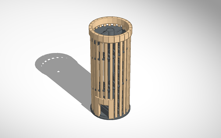 3D design watchtower - Tinkercad