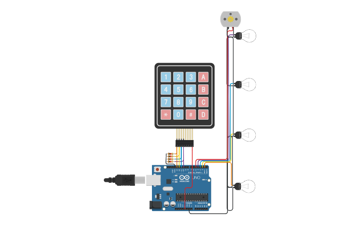 Circuit design Desafío 5 - Ascenson s/c - Tinkercad