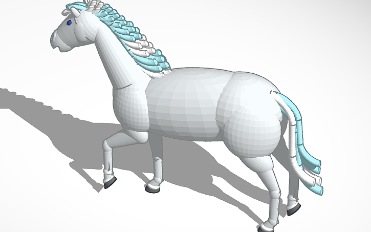 3D design Caeum as a Horse (Has 3D Model) - Tinkercad