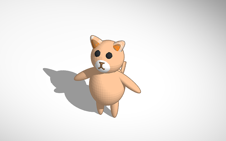 3d Design Cat Tinkercad