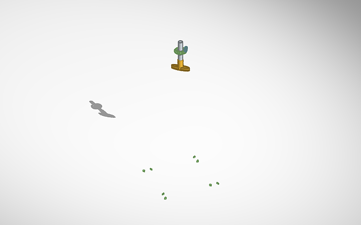 3D design Music Box Mechanism - Tinkercad