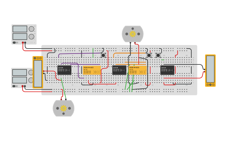 Circuit design PC_Lab03 | Tinkercad