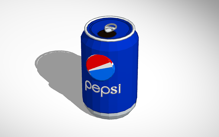 3D design Pepsi Can - Tinkercad