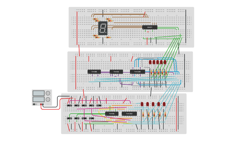 Circuit design mini calculator - Tinkercad