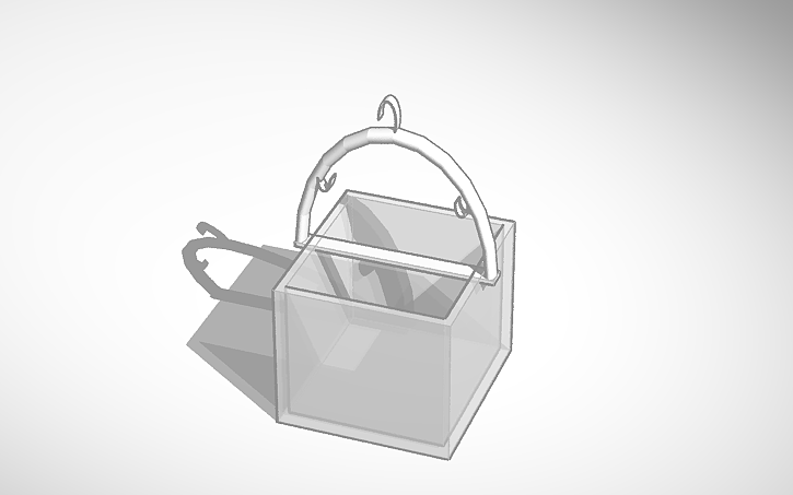 3D design Shower hanger | Tinkercad