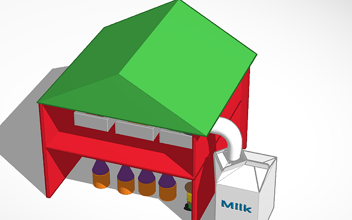 3D design granero - Tinkercad