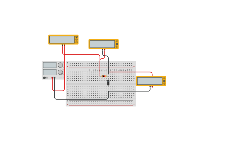 Circuit design Copy of Experimento 5: Circuito com diodo Zener - Tinkercad