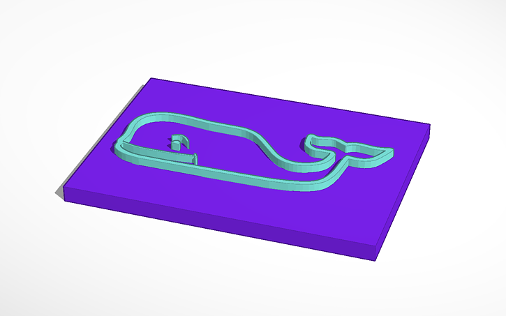 3D design Vineyard Vines Whale | Tinkercad
