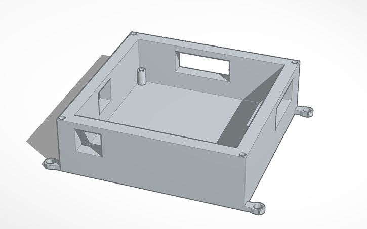 3D design Caja - Tinkercad