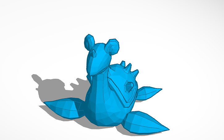 3D design pokemon - Tinkercad
