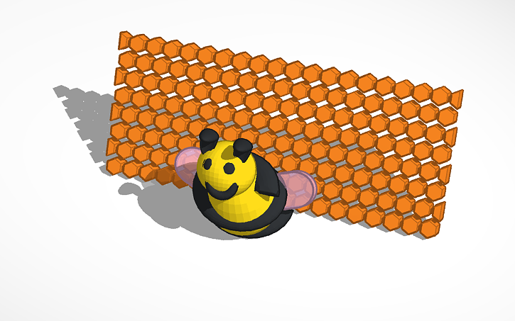 3D design Bee | Tinkercad