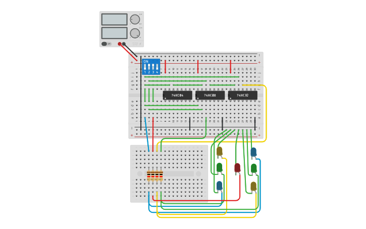 Circuit design HW_T3 | Tinkercad