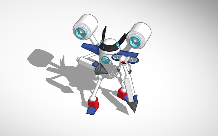 3D design Drill Droid and Drill Drone - Tinkercad