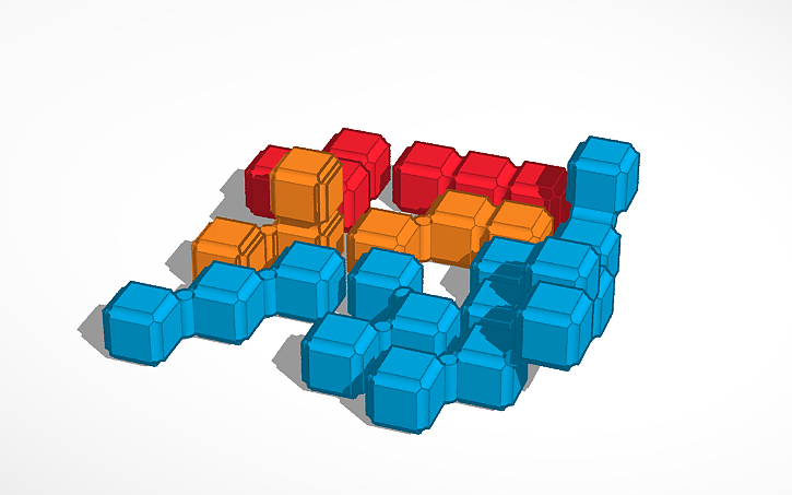3D design Rubik's Bricks_3rd | Tinkercad