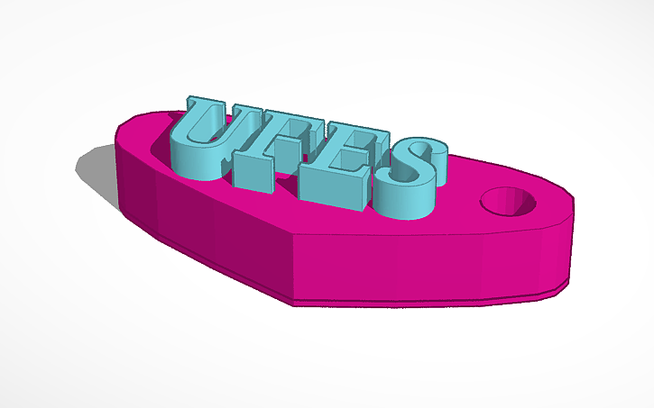 3D design MCPL Emily fulton keychain | Tinkercad