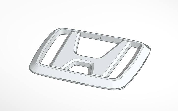 3D design Honda Civic - Tinkercad