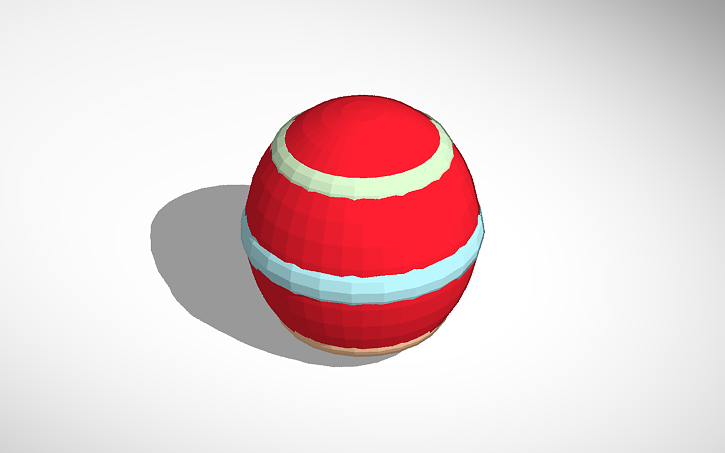 3D design Easter egg!!! - Tinkercad