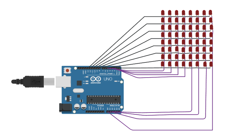 Circuit Design Matrix Tinkercad