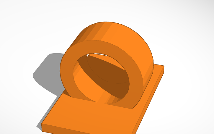 3D design Rope Light Bracket - Tinkercad