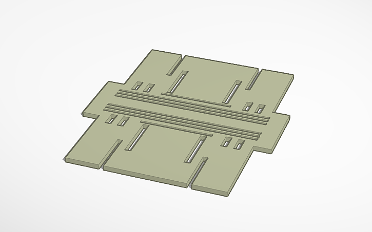 3D design Car Chassis - Tinkercad