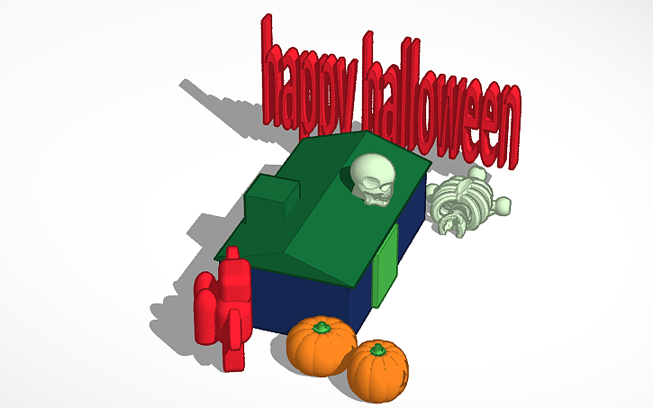 3D design Halloween special - Tinkercad
