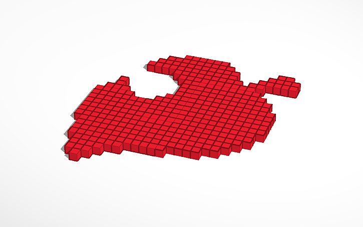 3D design Animal Crossing Leaf - Tinkercad