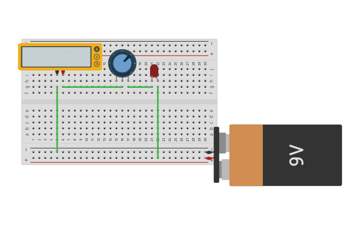 Circuit Design Potentiometer And Led Tinkercad