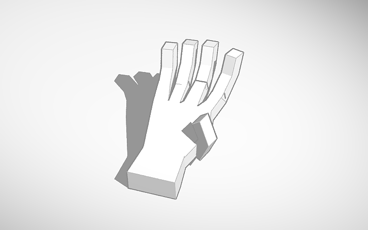 3D design Sketch tool hand - Tinkercad