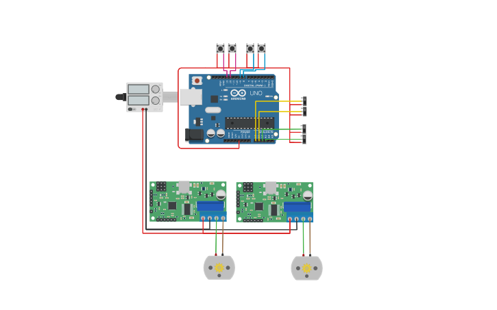 Circuit design Project Lectern | Tinkercad