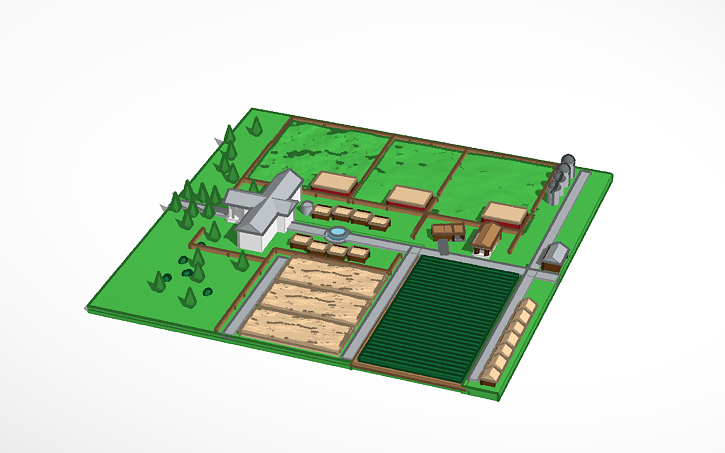 3D design Copy of Plantation Model - Tinkercad