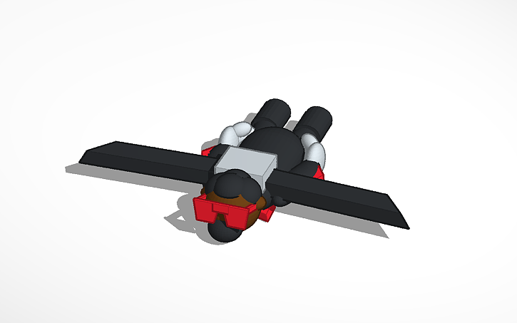 3D design Simpsons Falcon - Tinkercad
