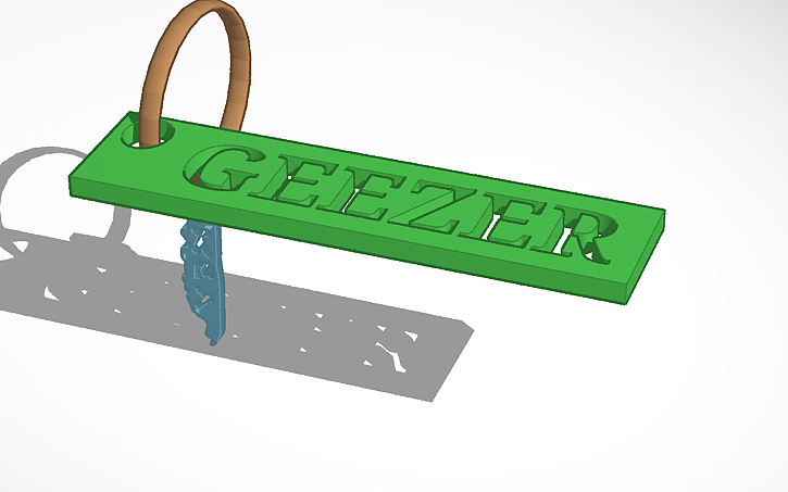 3D design Gui_Key Chain | Tinkercad