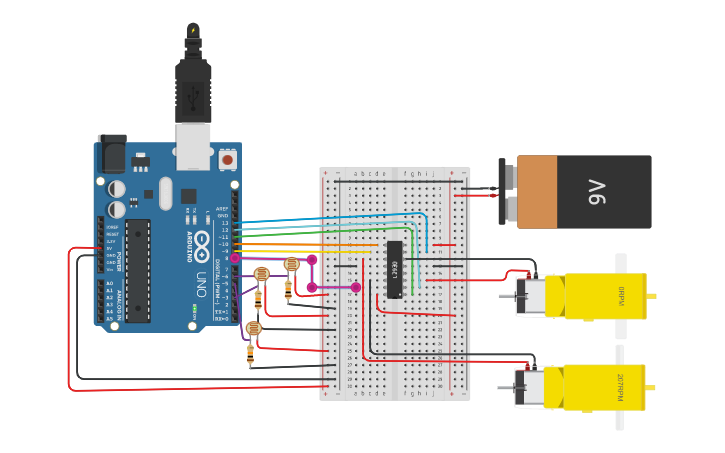 Circuit design 12C - SARA AWADALLA - STAGE 5 | Tinkercad