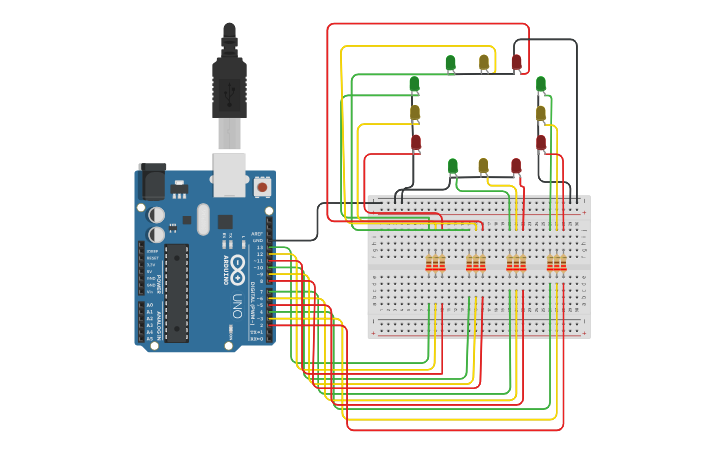 Circuit design GROUP 10 - Tinkercad