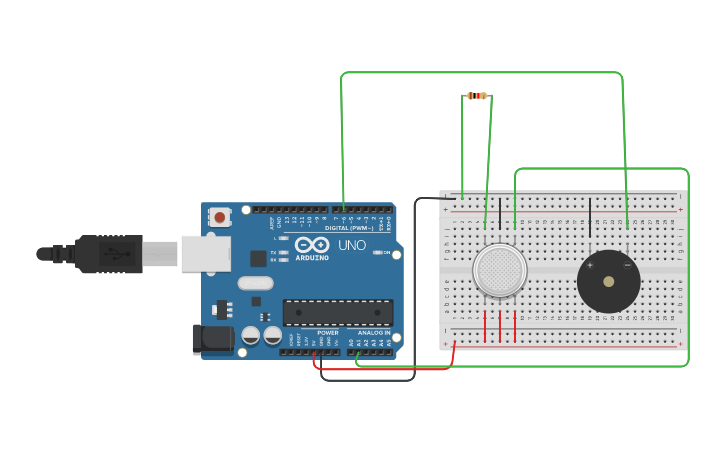 Circuit Design Environment Monitoring System Tinkercad