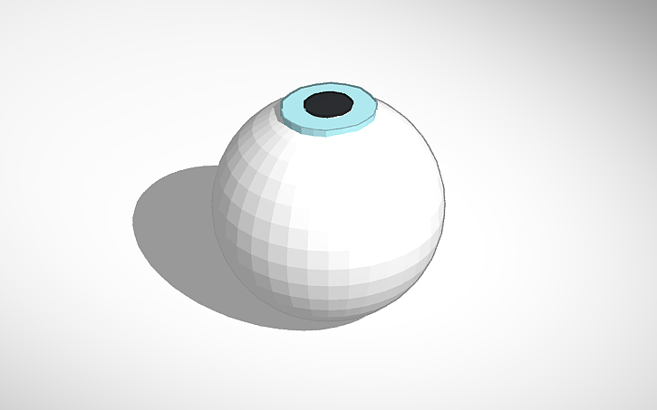 3D design Eyeball | Tinkercad