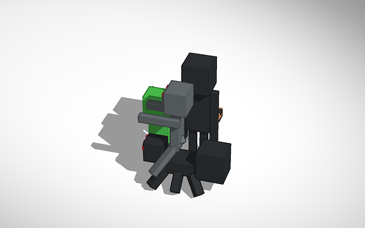 3D design Minecraft Mobs (W.I.P) | Tinkercad