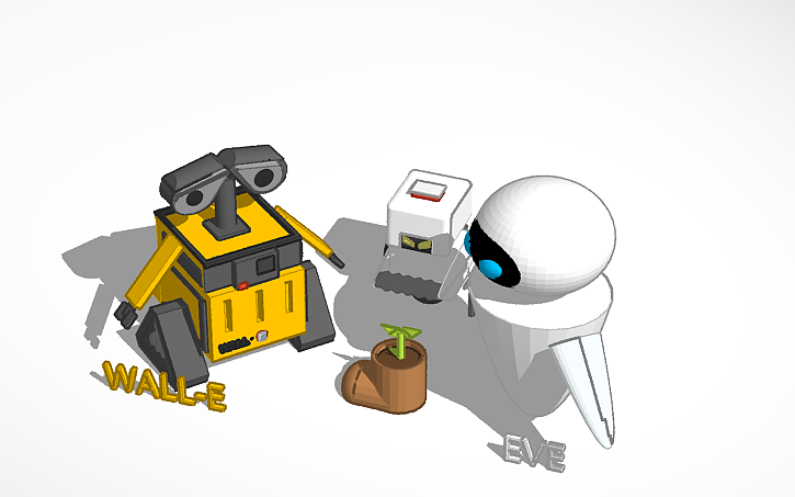 3D design Wall-E | Tinkercad