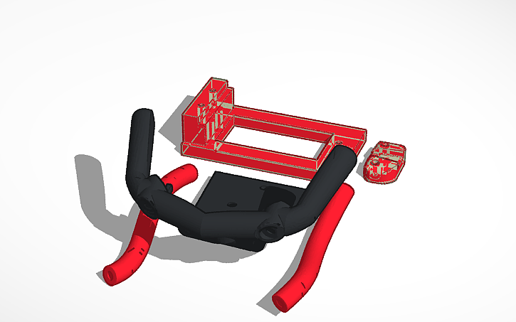 3D design front bumper/ steering links | Tinkercad