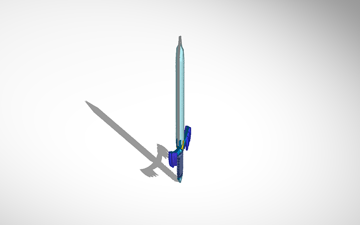 3D design zelda sword | Tinkercad
