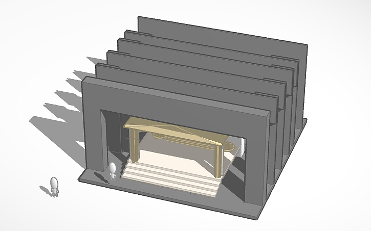 3D design Copy of Canfield's Next Proscenium - Tinkercad