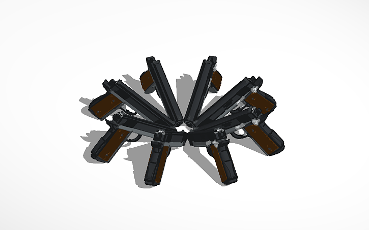 3D design Guns - Tinkercad