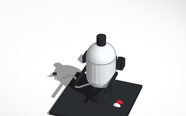 3D design Micro phone - Tinkercad
