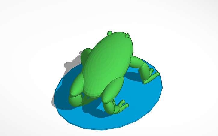 3D design ULTIMATE FROG | Tinkercad