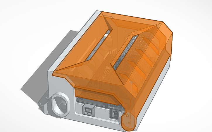 3D design Large Ramps 1.4 Case V4 - Right Handed - Tinkercad
