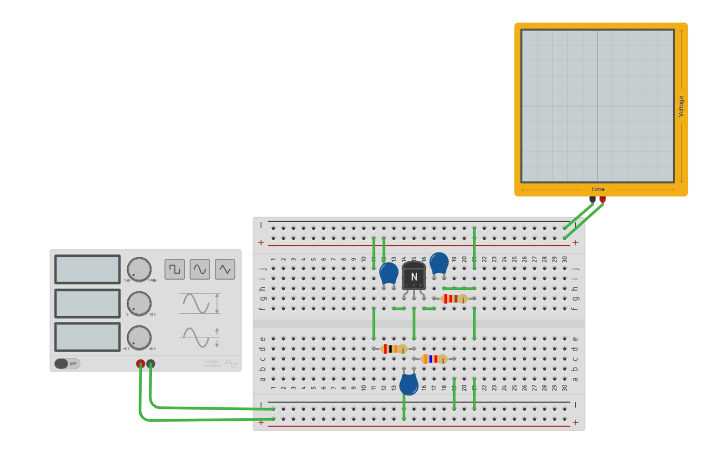 Circuit Design Npn Transistor Bjt Tinkercad