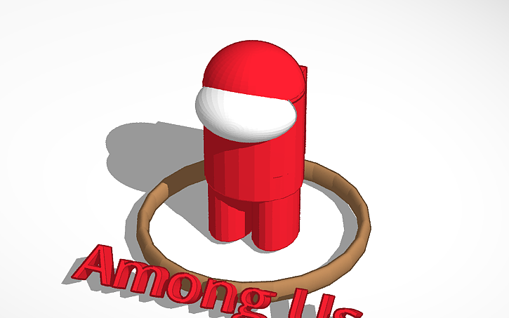 3D design Among Us - Tinkercad