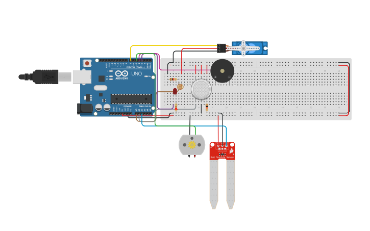 Circuit design final iot and smartsystem- smart labolatory - Tinkercad