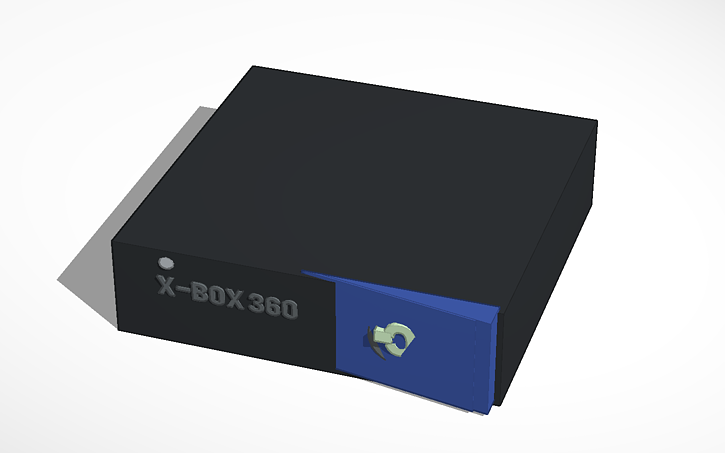 3D design Xbox 360 Slim - Tinkercad