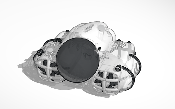 3D design Modern Deep Sea Sub | Tinkercad